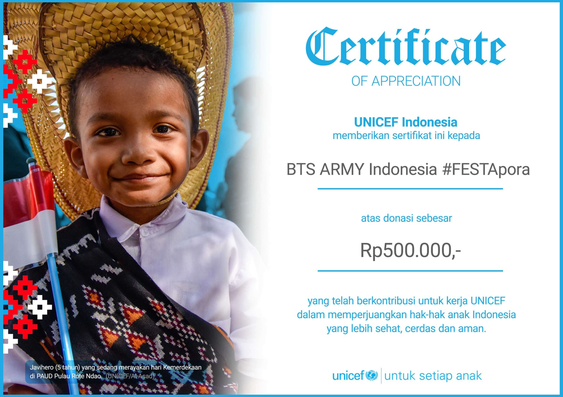 Merdeka adalah Hak Setiap Anak - Form | Donasi UNICEF | Donasi Untuk ...